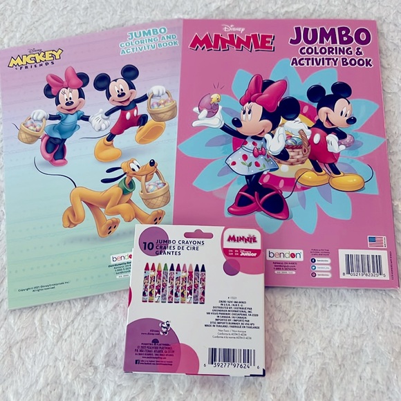 Disney | Other | Minnie Mouse Coloring Books | Poshmark